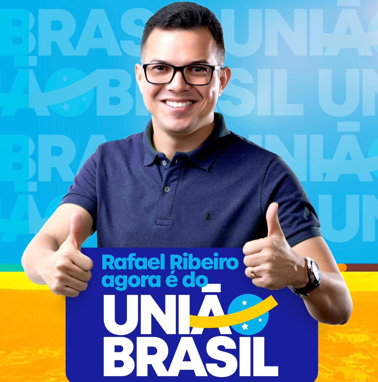 Eleições 2024: Rafael Ribeiro se filia ao União Brasil para disputar a ...